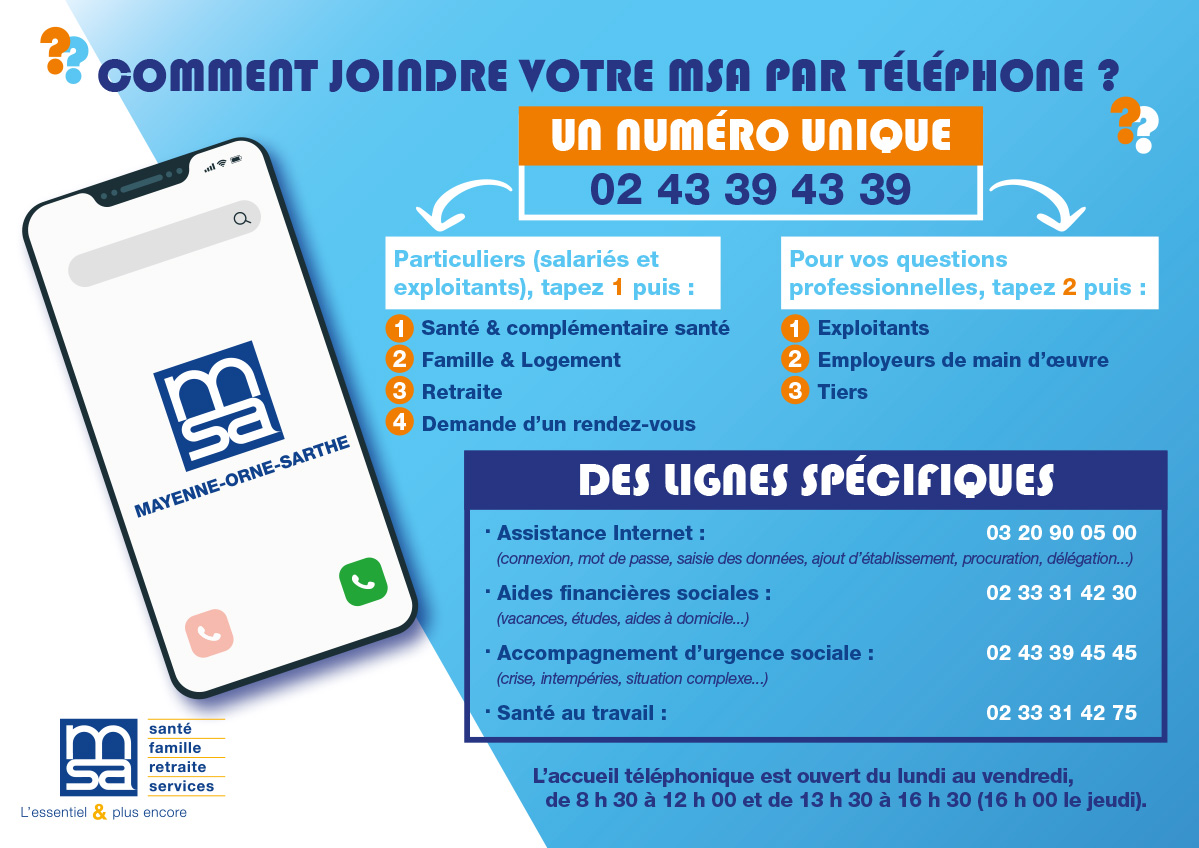 MSA - Contact - MSA Mayenne Orne Sarthe